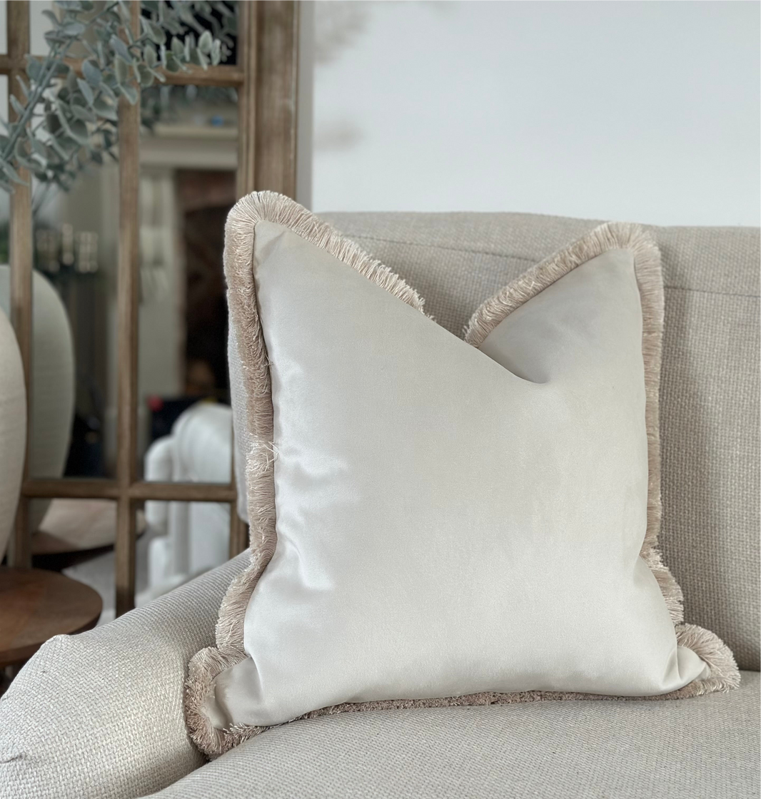 Ivory Cushions – The Cosy Cushion Shop