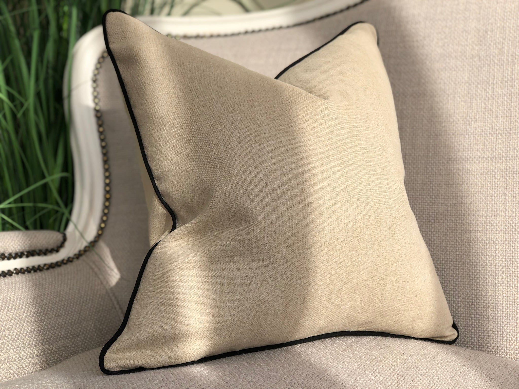Cream Cushion Cover | Handmade Made to Order in UK – The Cosy Cushion Shop