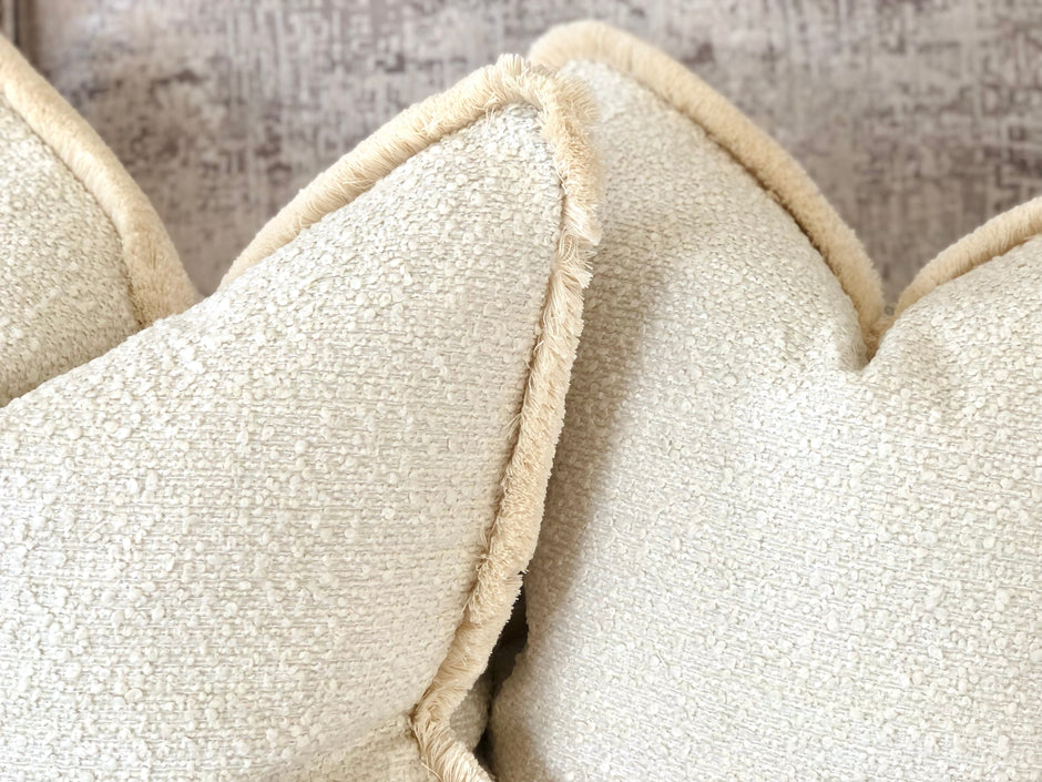 Ivory Cushions – The Cosy Cushion Shop